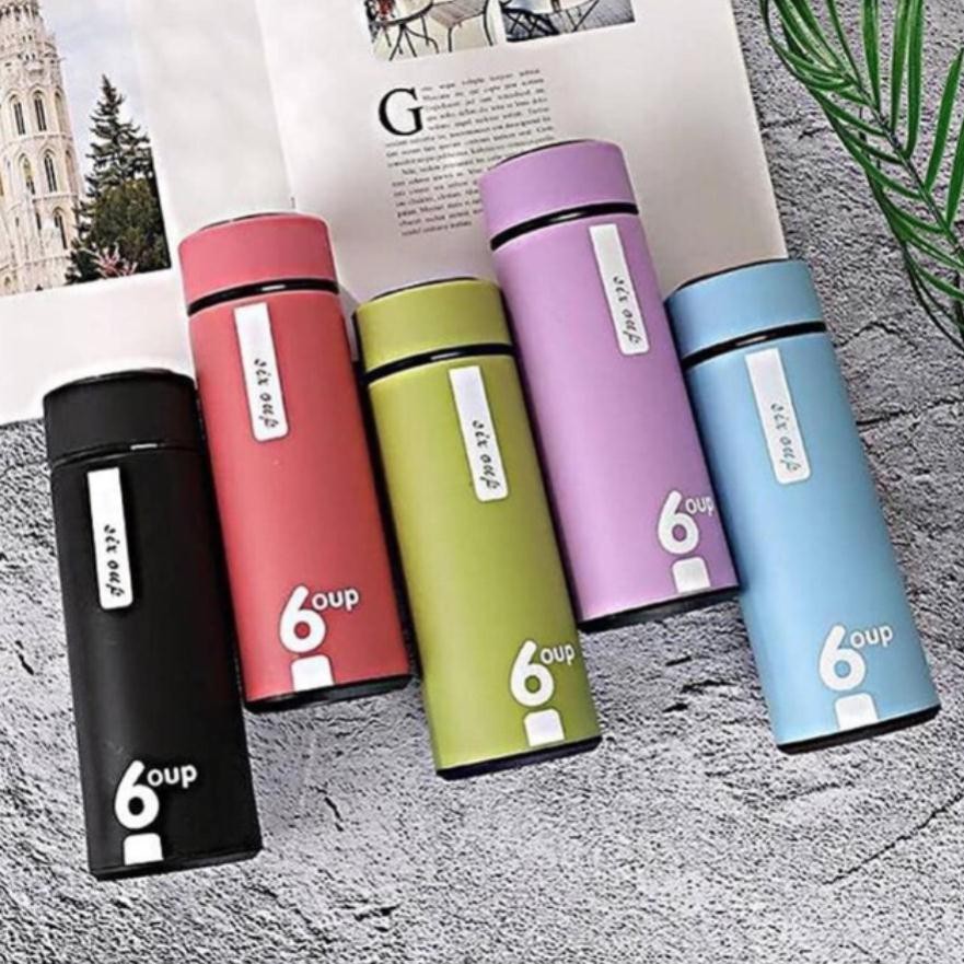 [BIG SALE ️]BÌNH GIỮ NHIỆT_BÌNH ĐỰNG NƯỚC LÕI THUỶ TINH 6UP | Shopee ...