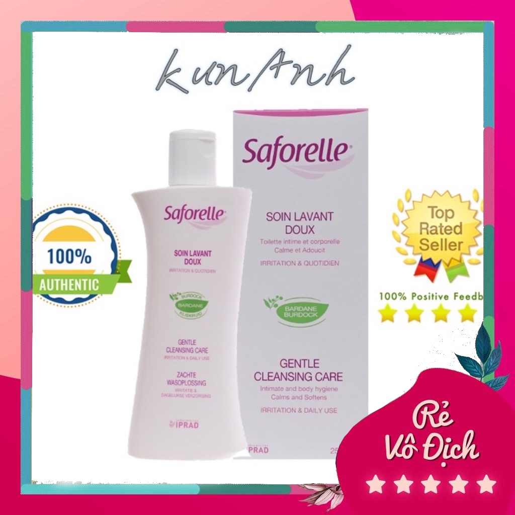Dung dịch vệ sinh phụ nữ Saforelle (250ml) - Kun Anh | Shopee Việt Nam