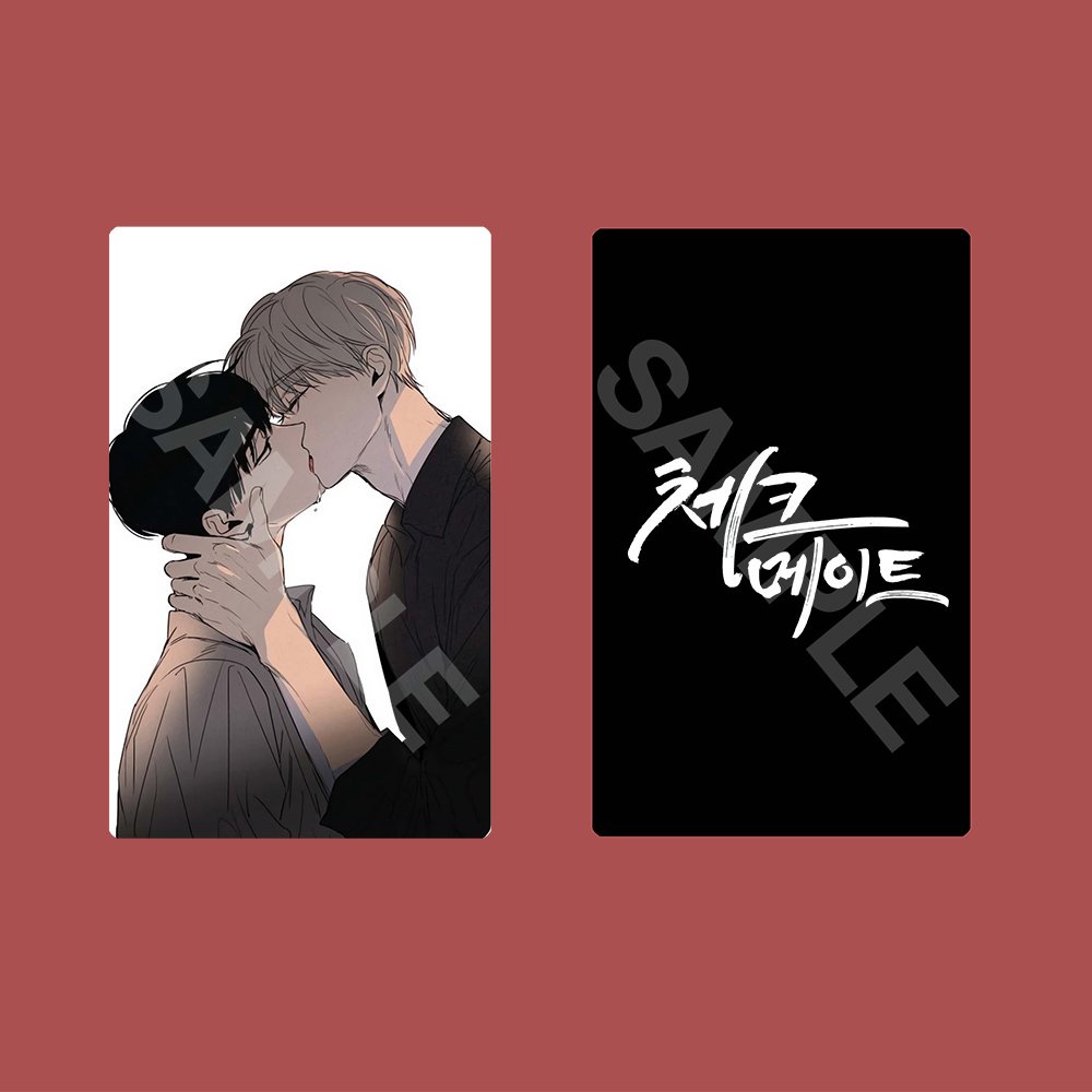 Ảnh card bo góc in hình CHECKMATE - CHIẾU TƯỚNG manhwa BL thẻ bo viền 5 ...