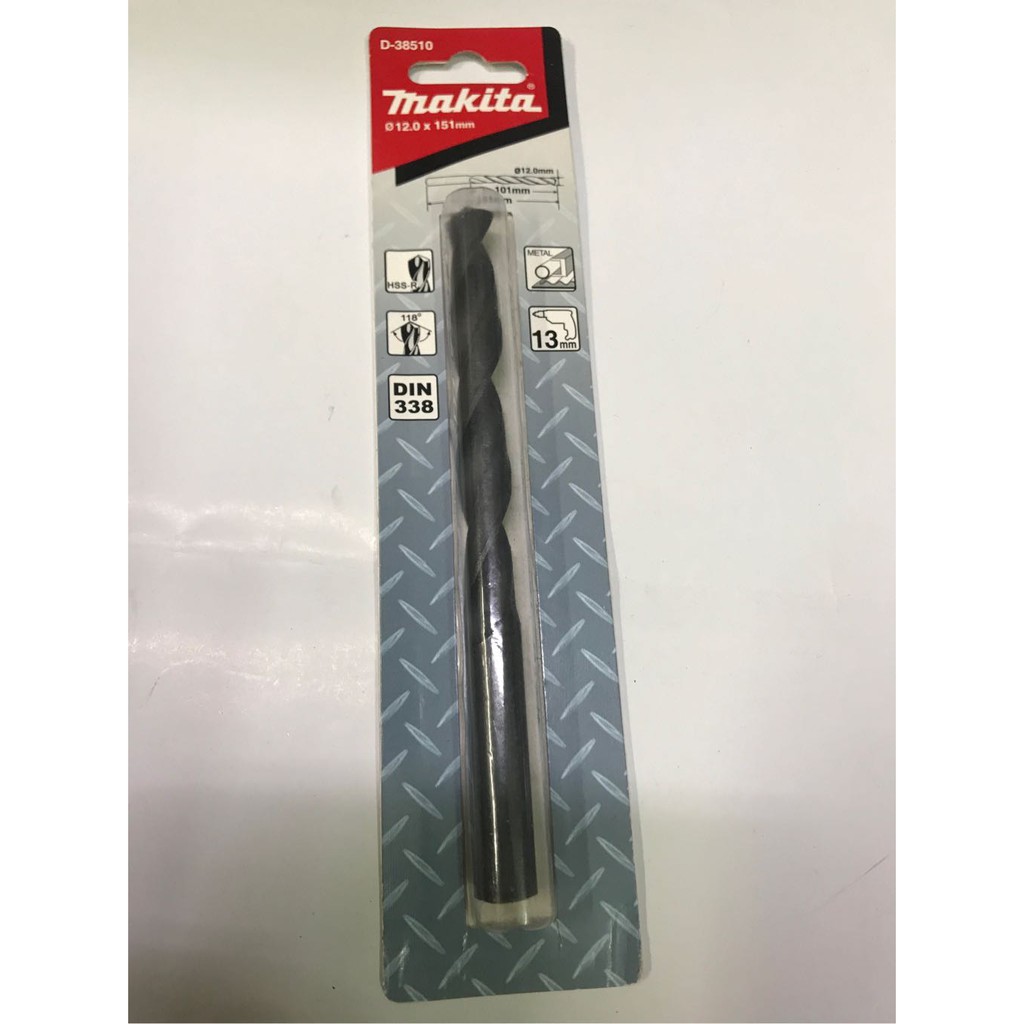 Mũi khoan kim loại 12x151mm Hss-R Makita D-38510 | Shopee Việt Nam