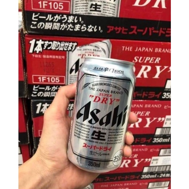 Bia ASAHI Super Dry thùng 24 lon- Nhật | Shopee Việt Nam