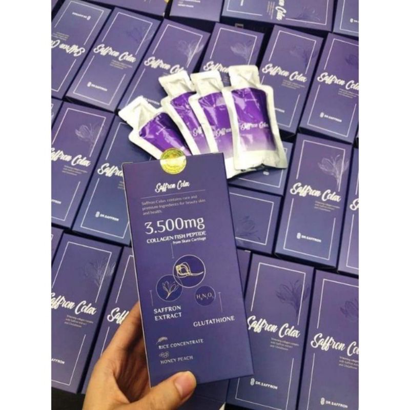 Saffron collagen colax hộp 7 gói | Shopee Việt Nam