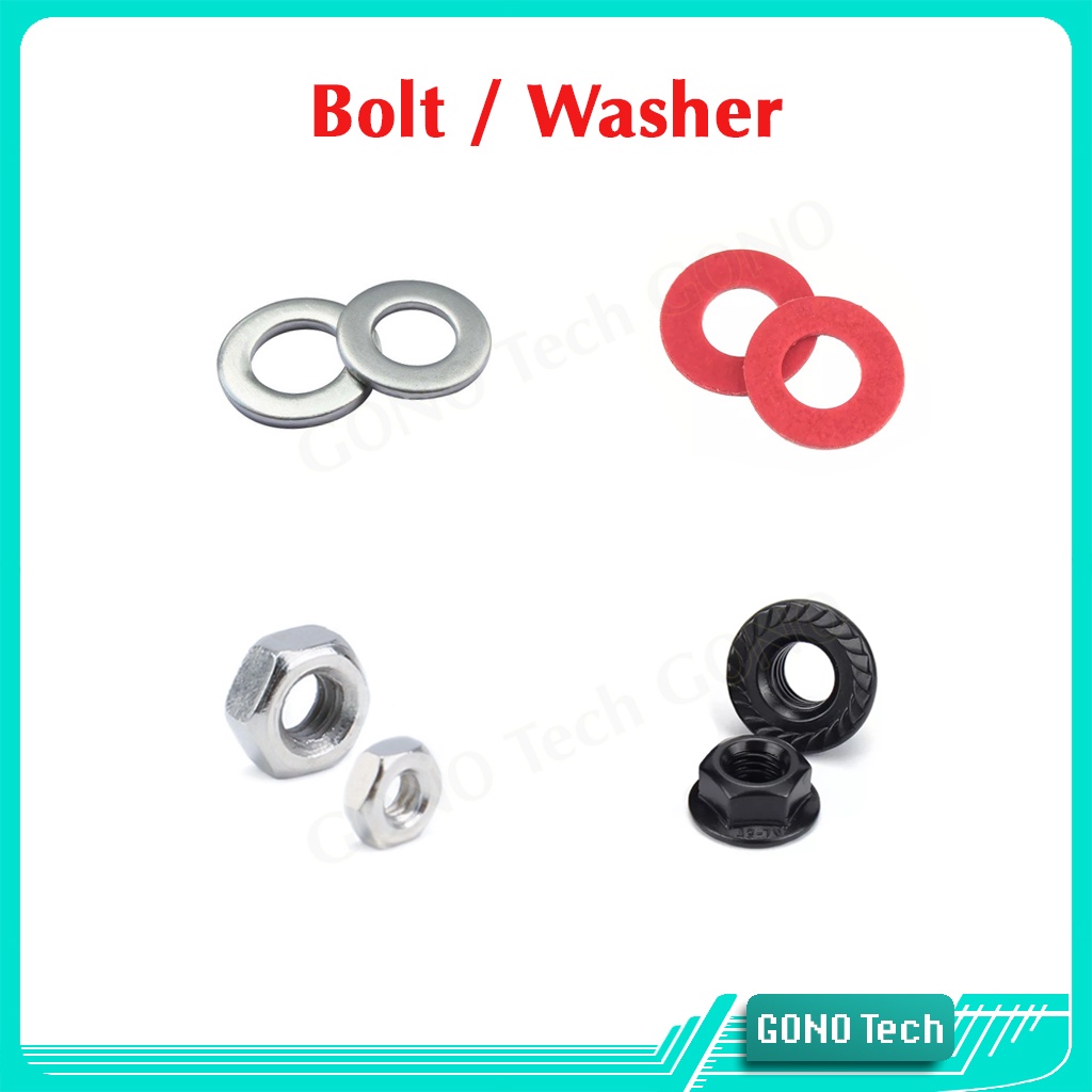 Bulong Long đen M2 M3 | Bolt / Bu lông / bu-loong - washer / lông đền ...