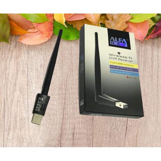 USB Thu wifi ANLFA NET Cho PC, Laptop, android box, đầu kĩ thuật số w113 | Shopee Việt Nam