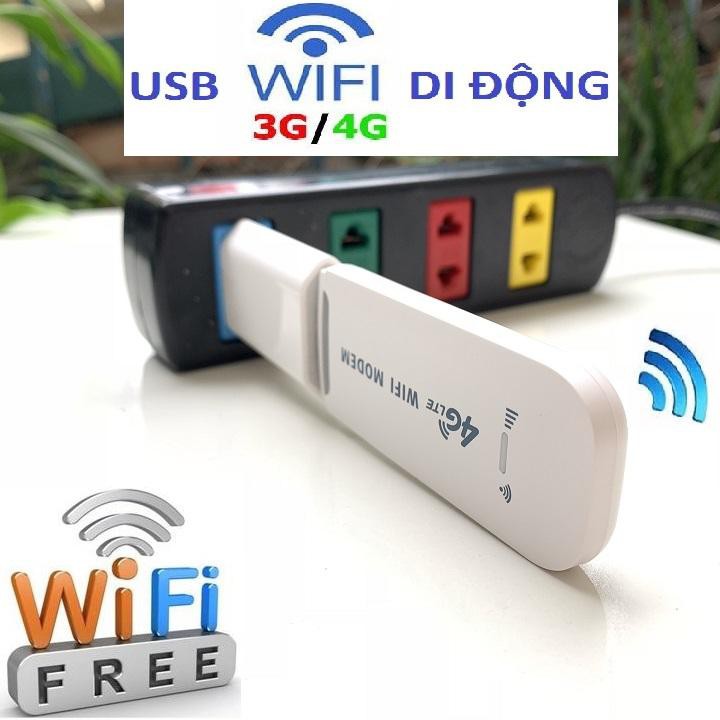 DCOM 4G Phát Wifi Từ Sim 3G/4G dùng được đa mạng, có khe đọc thẻ nhớ ...
