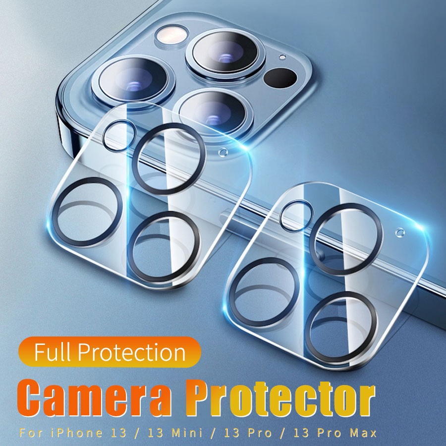 For iPhone 15 14 13 12 11 Pro Max 14 15 Plus13 12 mini Rear Camera Lens Protector Tempered Glass ...