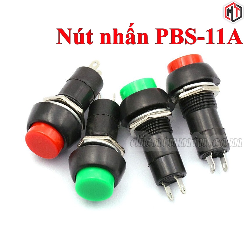 Nút nhấn giữ trạng thái PBS-11A 250V 3A 12mm - ON/OFF, Tự Khóa | Shopee Việt Nam