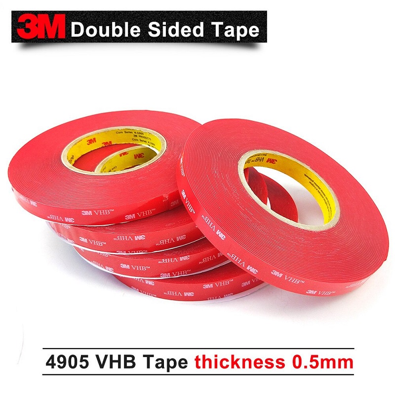 Băng Keo Cường Lực Trong Suốt 2 Mặt 3M Vhb 4905 - 12mm x 3m/11m | Chuyên Dùng Cho Kính, Mica ...