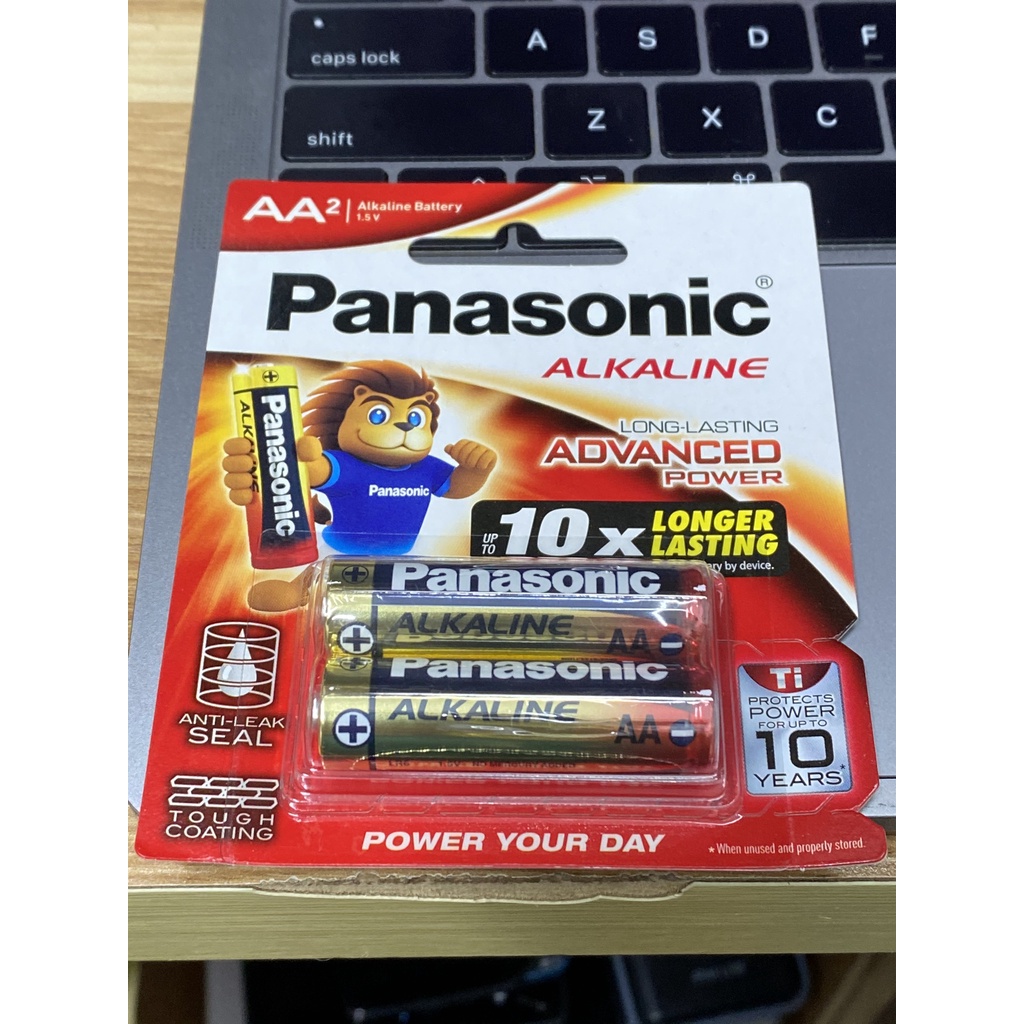 Pin Panasonic AA chính hãng vỉ 2 viên | Shopee Việt Nam