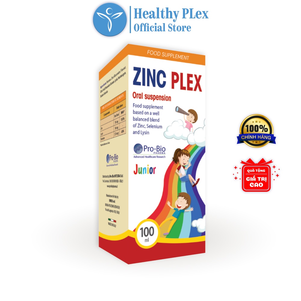 Siro Uống Zinc Plex Pro-Bio pharma Cung Cấp Vitamin Kẽm Kích Thích Cho ...