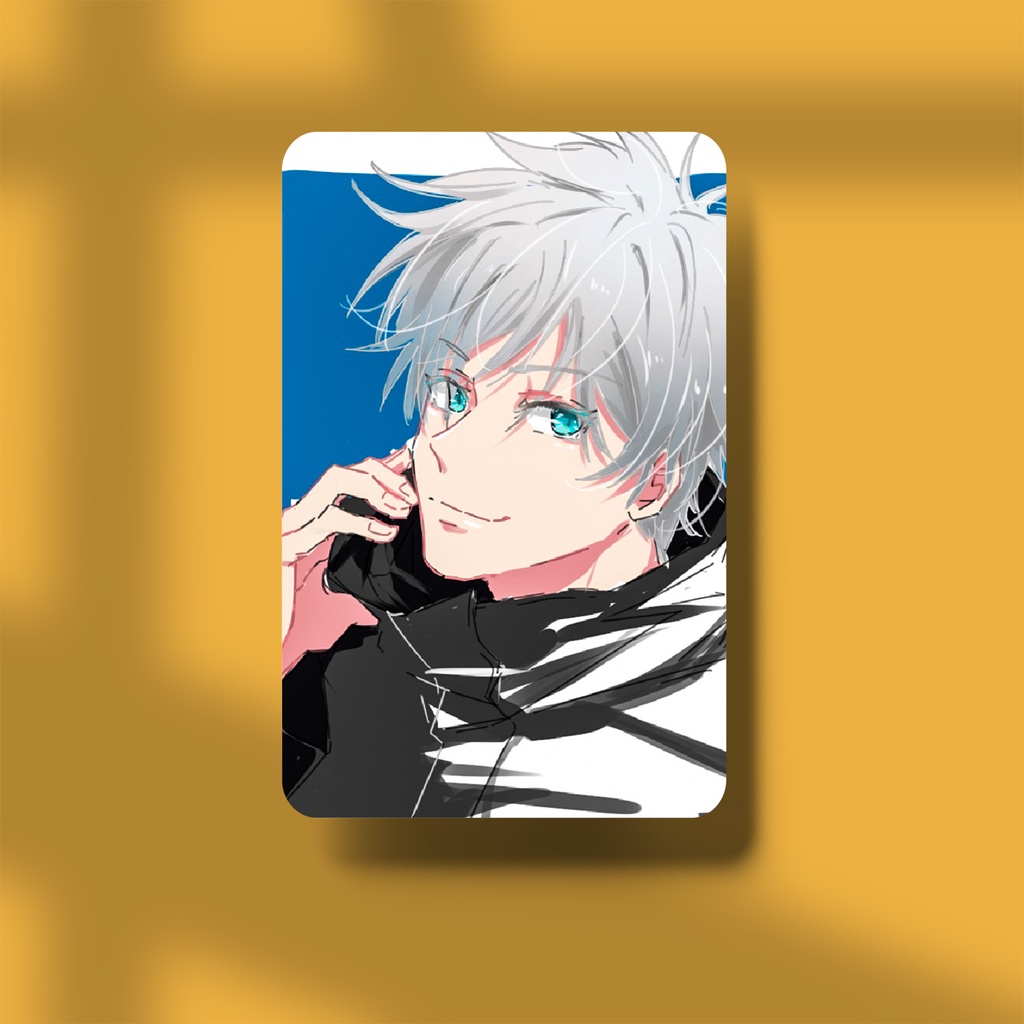 [ PHOTOCARD ] Thẻ Card Bo Góc Anime Gojo Satoru Jujutsu Kaisen - Giấy ...