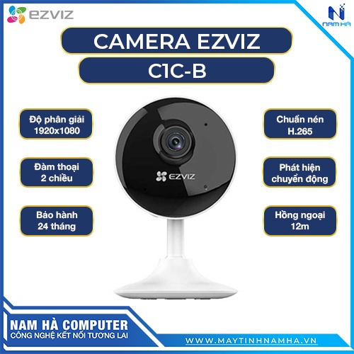 Camera IP Wifi Ezviz C1C-B 2Mp 1080P Full HD hàng chính hãng | Shopee ...