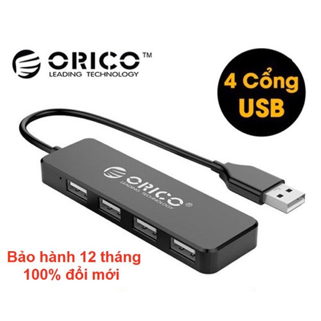 Bộ HUB chia usb 4 cổng 2.0/3.0 PL01 CHÍNH HÃNG | Shopee Việt Nam