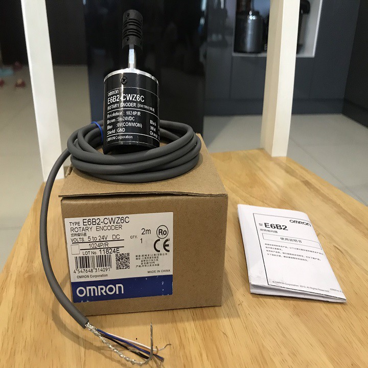 Bộ mã hóa vòng quay Encoder E6B2-CWZ6C 1024P/R | Shopee Việt Nam