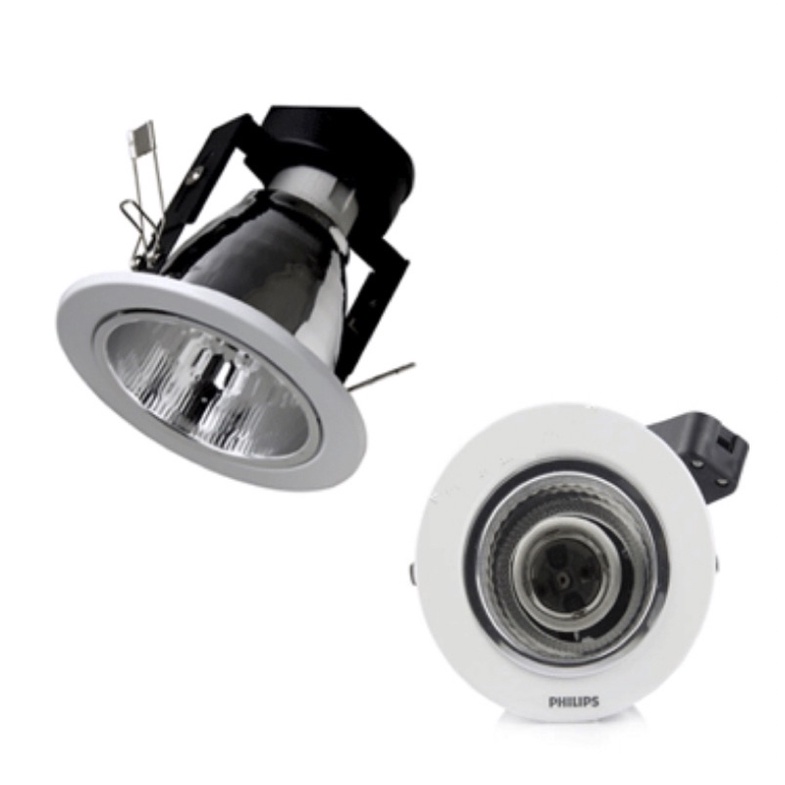 Choá đèn lon âm trần 66662, 66663 lỗ cắt 90mm, 100mm [Philips chính ...