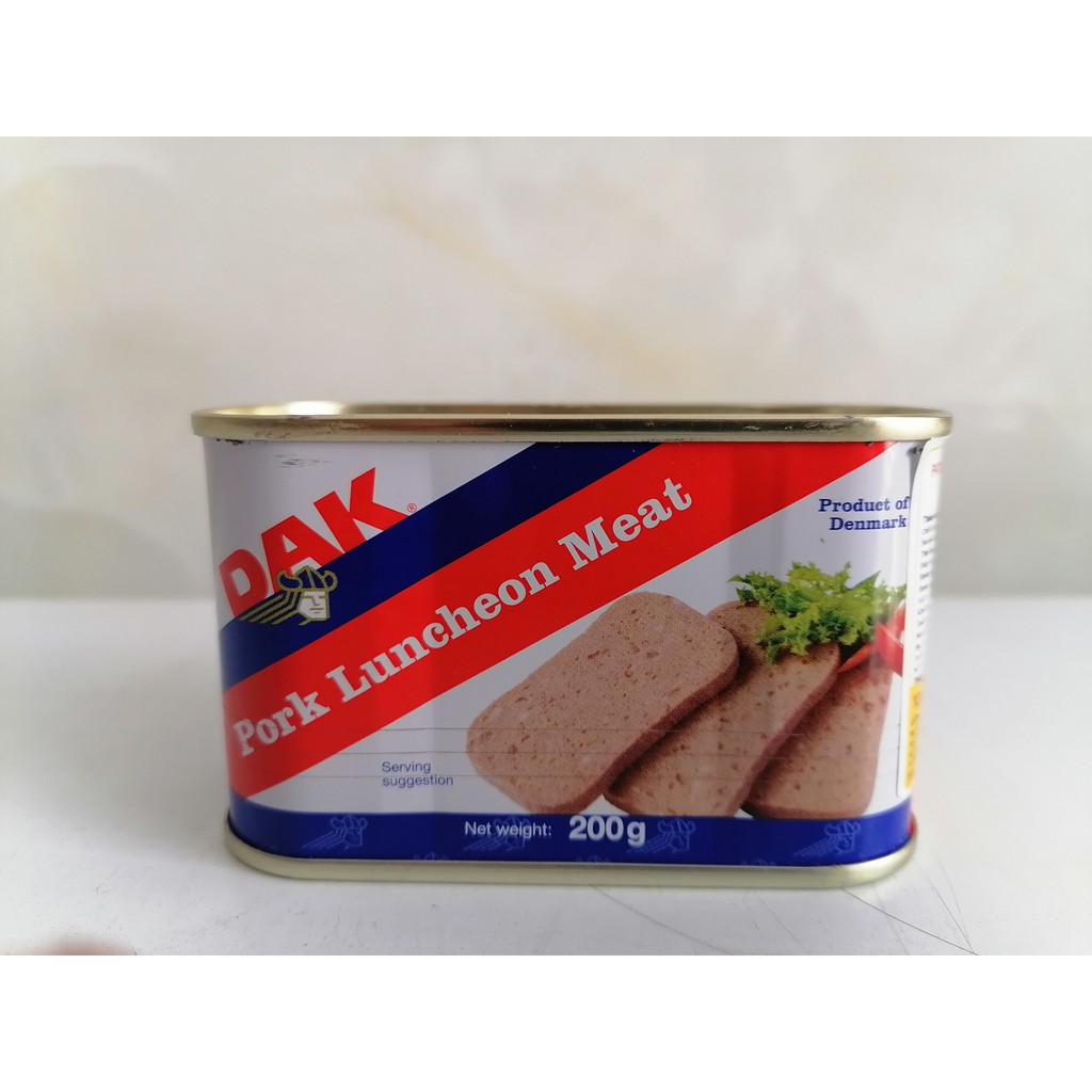[200g – Hộp vuông] PATE THỊT HEO [Denmark] DAK Pork Luncheon Meat (tgc ...