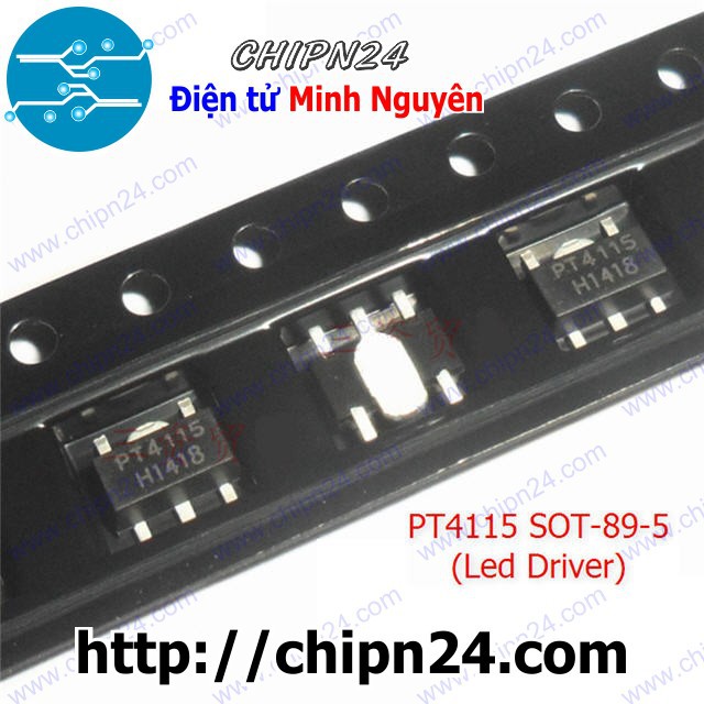 [3 CON] (SOP) IC Dán PT4115 SOT-89-5 (SMD) (4115 Led Driver) | Shopee ...