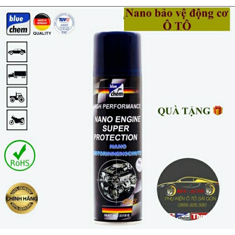 Nano engine Super Protection-Bảo vệ động cơ ô tô, Bluechem Đức (+ quà ...
