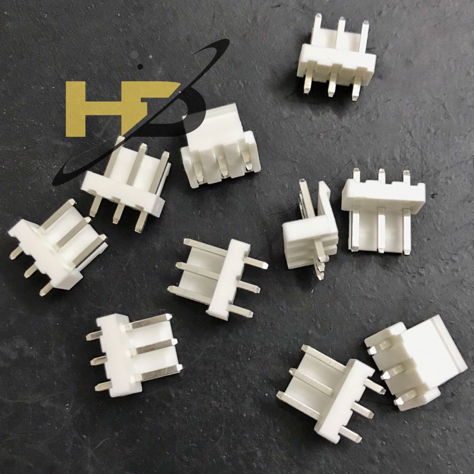 Bộ Đầu Nối Header VH 3.96mm 3 Chân Thẳng Đực + Cái VH-3Y + Lõi Kẽm (Có ...
