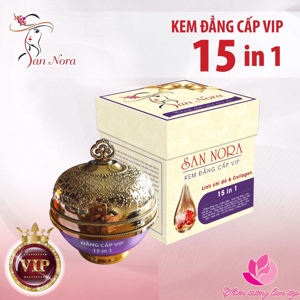 Kem Đẳng Cấp Vip 15 in 1 SAN NORA - 35g | Shopee Việt Nam