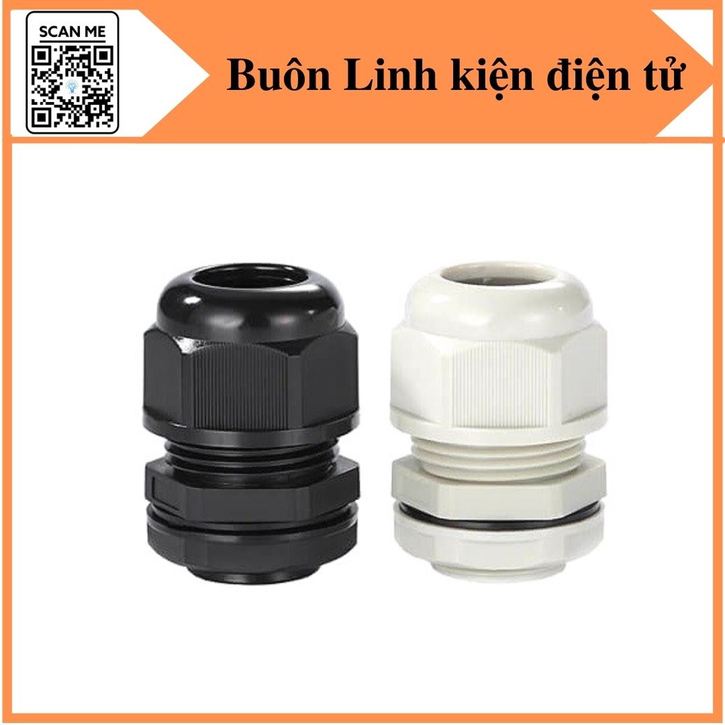 Ốc siết cáp nhựa PG25 - PG29 - PG36 - PG42, ôc siết cố định chống nước ...