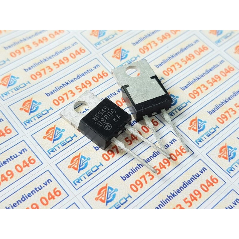 [Combo 5 chiếc] U860G, MUR860, U860 Diode Xung 8A/600V TO-220 | Shopee ...