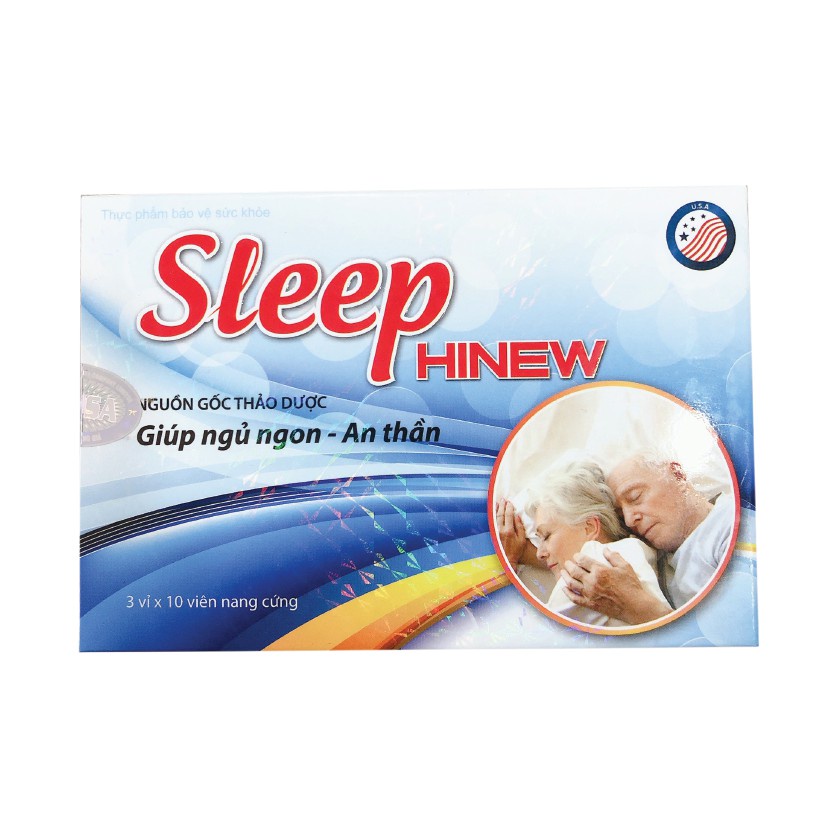 Thực phẩm chức năng hỗ trợ giấc ngủ, giúp ngủ ngon và sâu giấc SLEEP ...