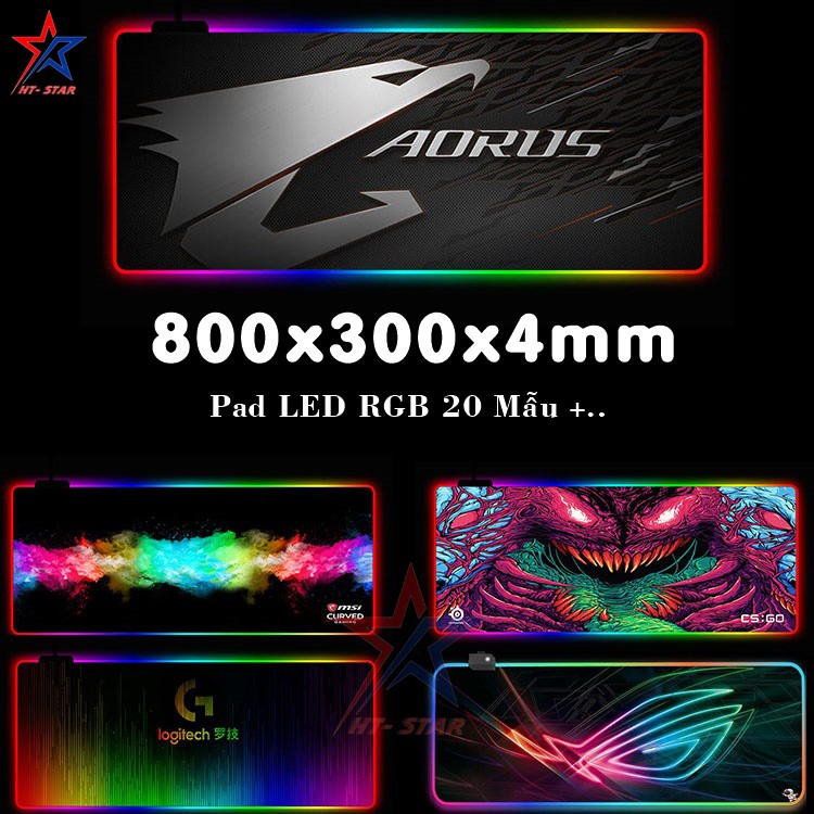 Lót chuột LED RGB, Pad chuột LED RGB 80x30 ít bụi | Shopee Việt Nam