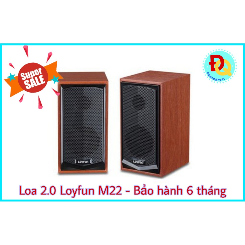 Loa máy tính 𝐋𝐎𝐘𝐅𝐔𝐍 2.0 M22 | Shopee Việt Nam