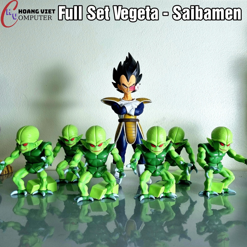 Full set mô hình Vegeta - Saibamen rất đẹp - Mẫu mới Dragon Ball ...