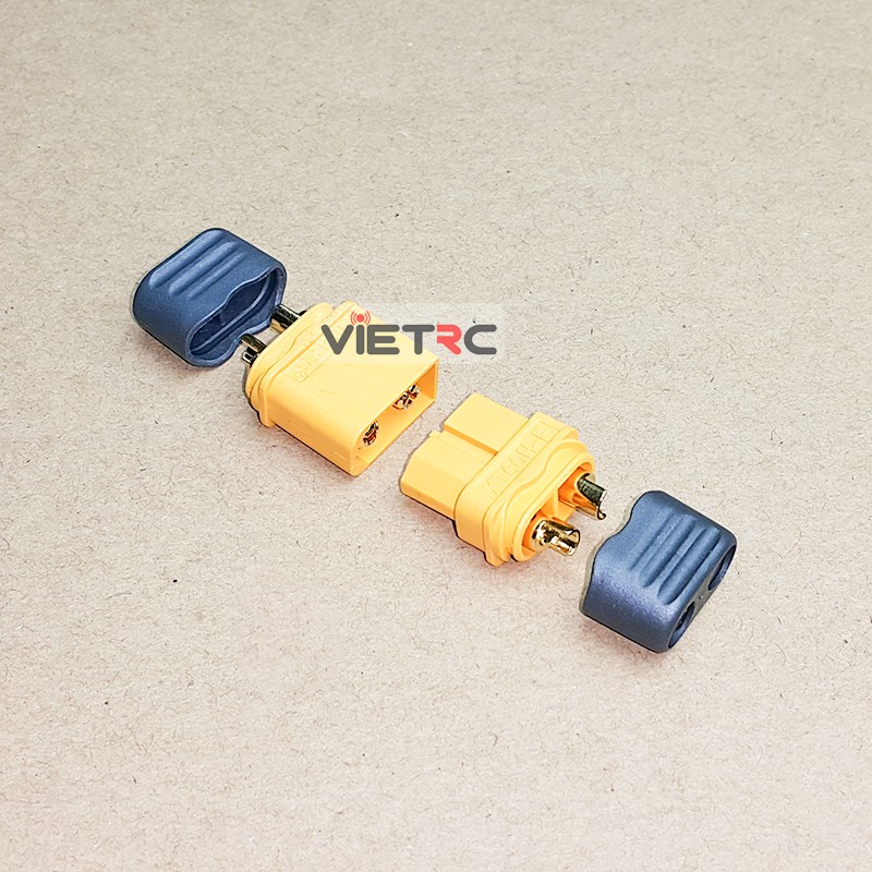 Jack XT60/XT60H cho pin lipo của tàu, xe, máy bay điều khiển từ xa (cặp đực cái) | Shopee Việt Nam