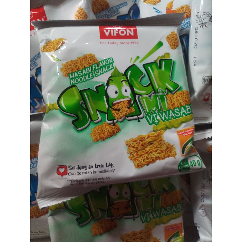 Snack mì Vifon vị hải sản chua cay/ wasabi gói 40gr | Shopee Việt Nam