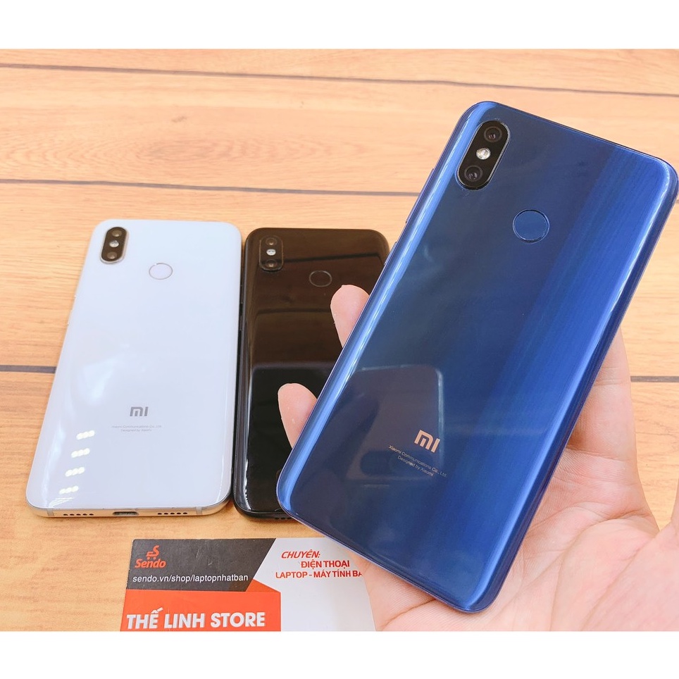 Điện thoại Xiaomi Mi 8 Rom quốc tế tiếng Việt - Snapdragon 845 Ram 6G 128G | Shopee Việt Nam