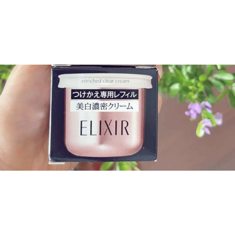 Lõi thay thế Refill Kem dưỡng trắng da chống nhăn Elixir Enriched Clear ...