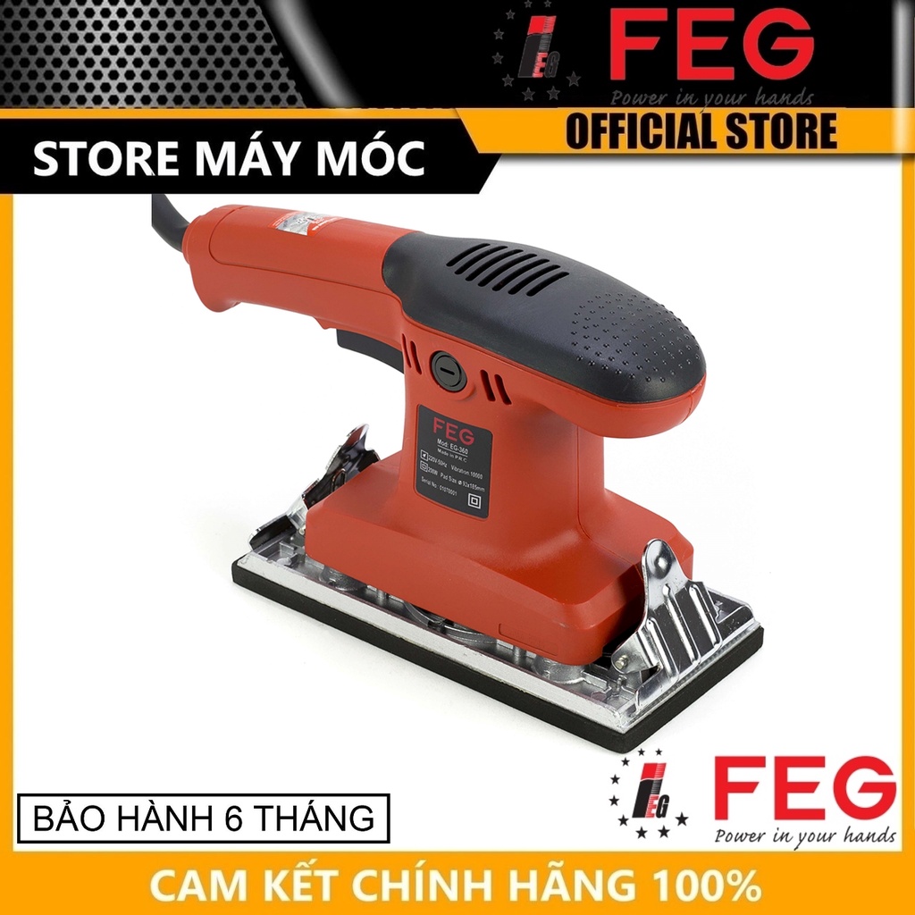 MÁY CHÀ NHÁM RUNG 200W (93MM X 185MM) FEG EG-360 - HÀNG CHÍNH HÃNG | Shopee Việt Nam