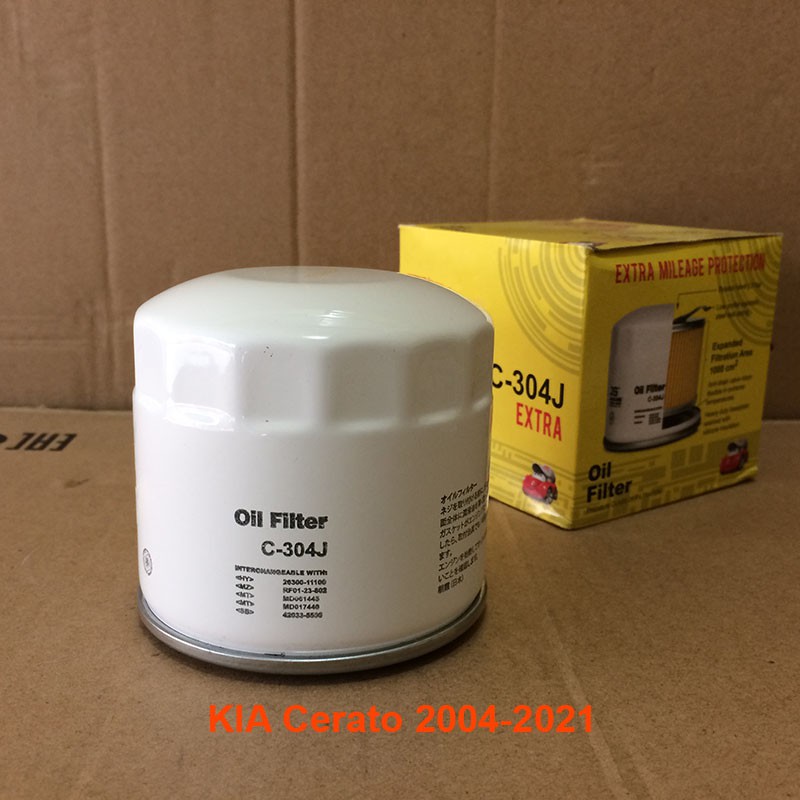 Lọc nhớt KIA Cerato 2004-2017 mã C304J của JS Asakashi Nhật Bản ...