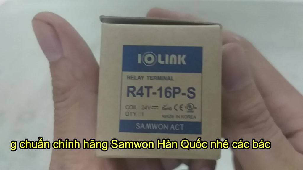 R4T-16P-S Rơ le khối IOLink Samwon relay board Panasonic | Shopee Việt Nam