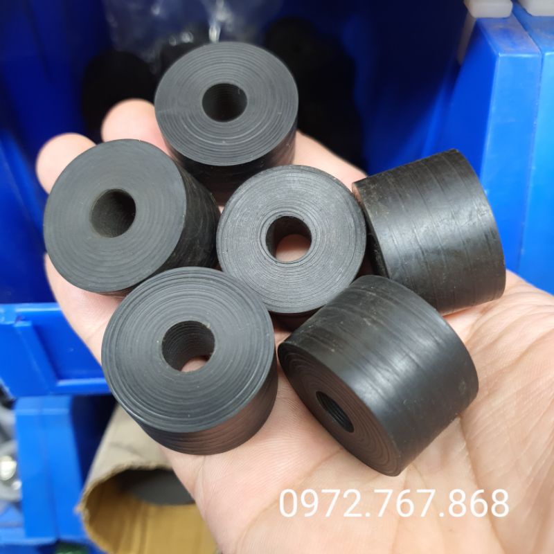 Đệm cao su giảm chấn chống rung 30*20*10mm (Giá 10 Cái) đường kính ...