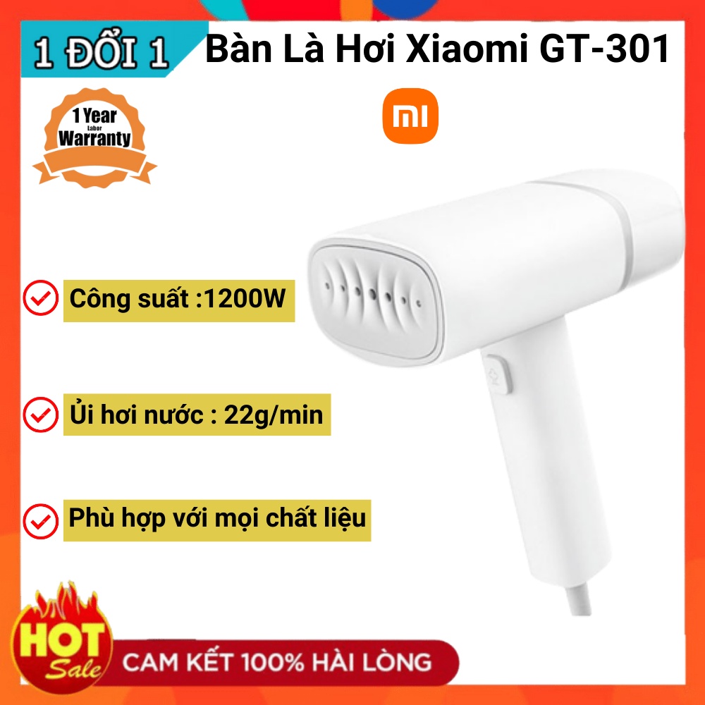 Bàn là hơi nước cầm tay-Bàn ủi hơi nước Xiaomi Mijia Zanjia GT-306LW Chính hãng - Công suất ...