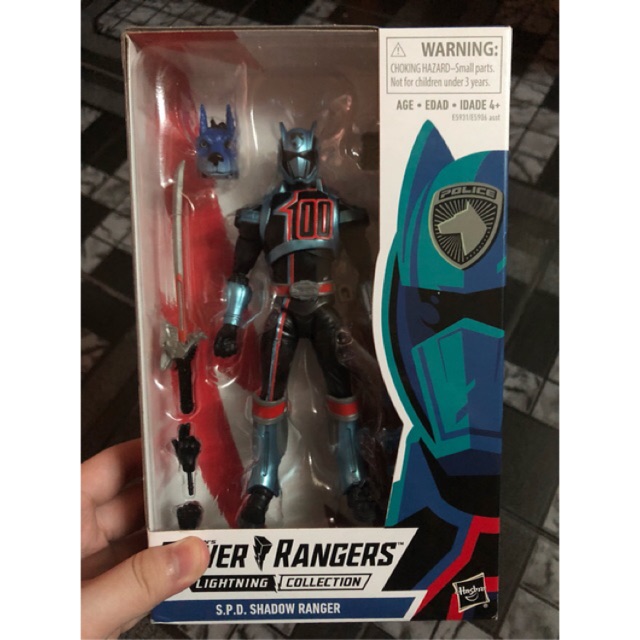Mô hình Hasbro Power Ranger - S.P.D Shadow | Shopee Việt Nam