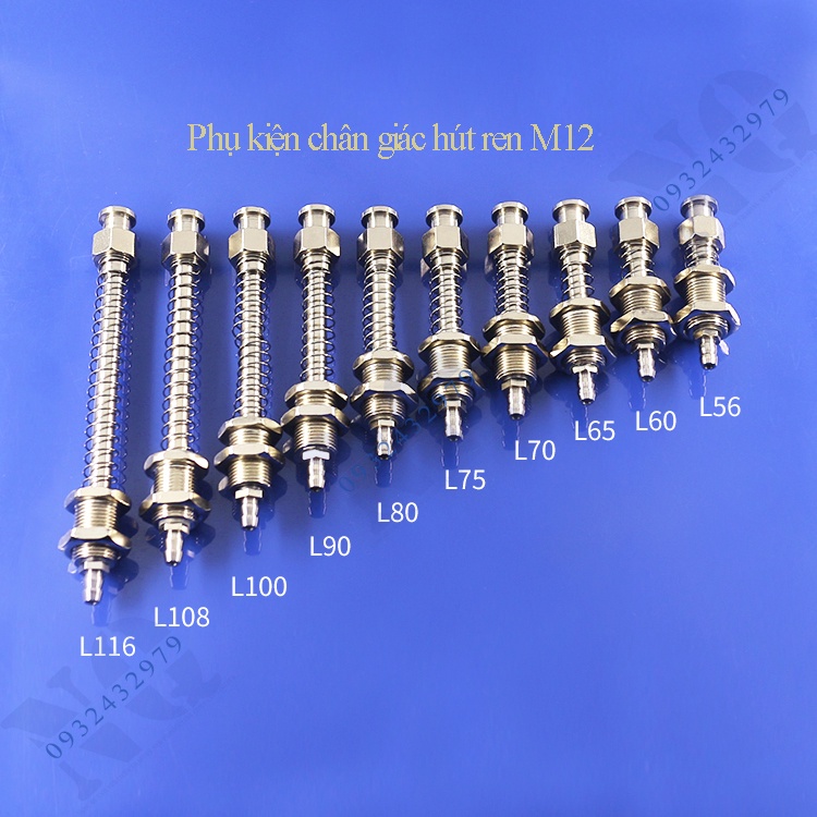 Giác hút chân không khí nén ren M12 đầu lắp 11mm | Shopee Việt Nam
