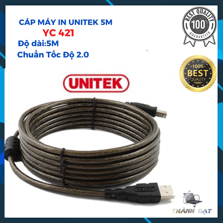 Cáp máy in Unitek 5M - YC421 | Shopee Việt Nam