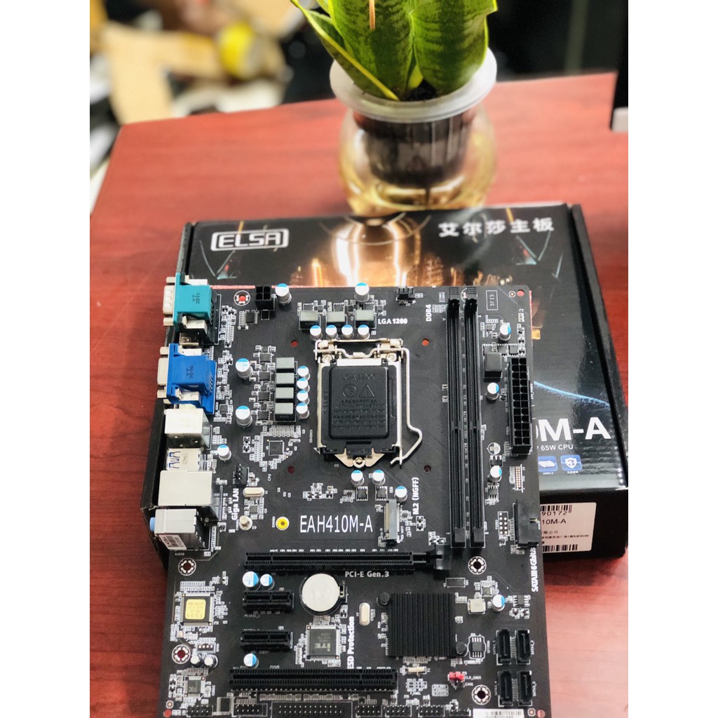 Bo mạch chủ Mainboard Main Elsa H410 M-A hàng mới Bảo hành chính hãng ...
