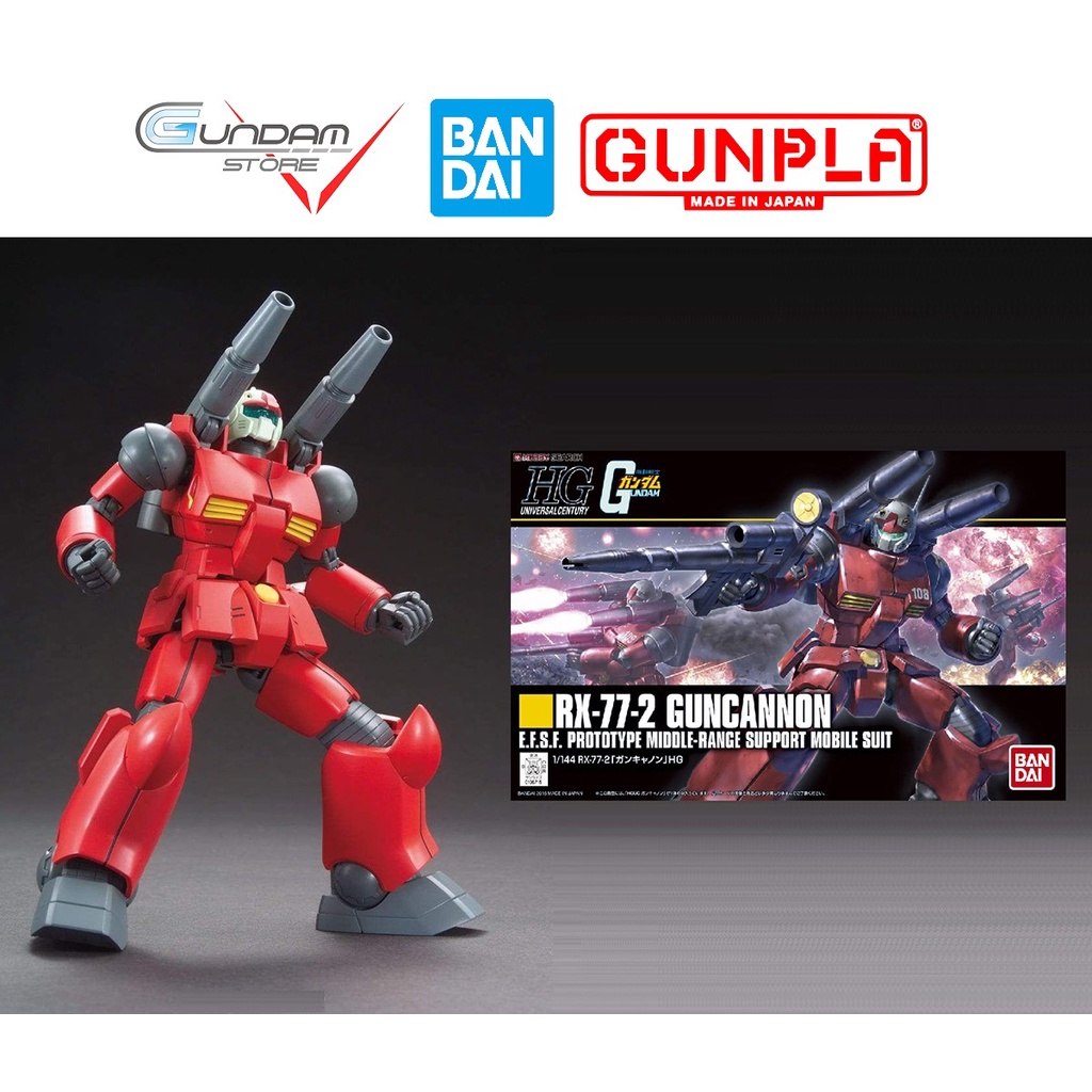 Mô Hình HG Guncannon RX-77-2 Gundam Bandai 1/144 HGUC Đồ Chơi Lắp Ráp ...