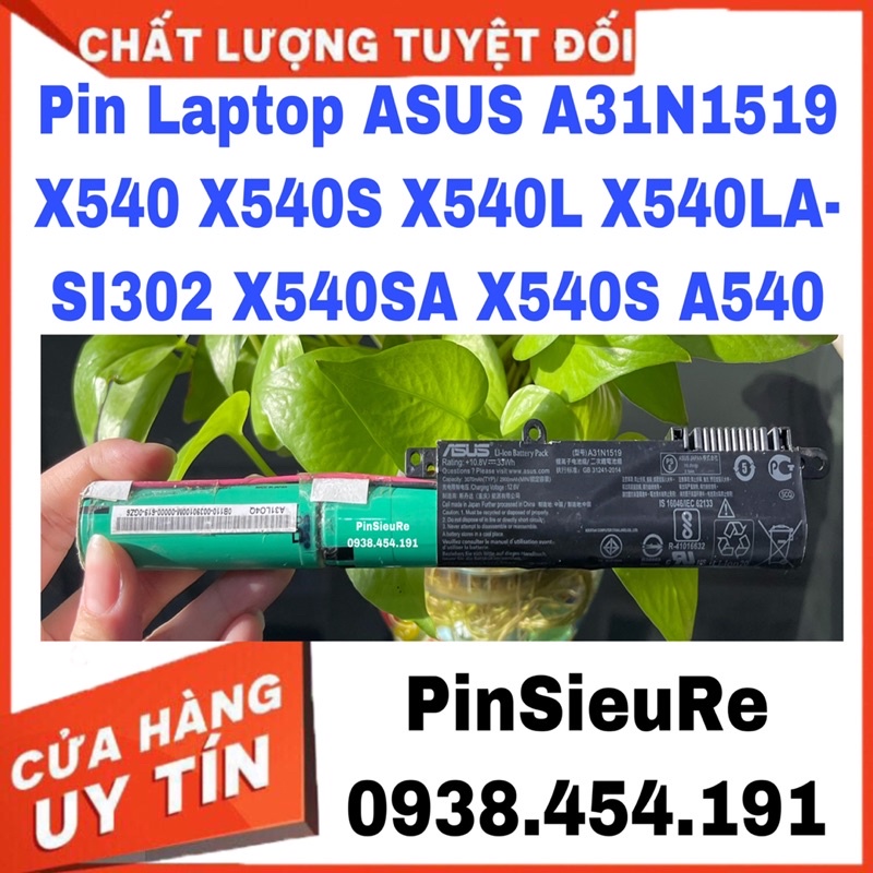 Pin Laptop ASUS A31N1519 X540 X540S X540L X540LA-SI302 X540SA X540S A540 | Shopee Việt Nam
