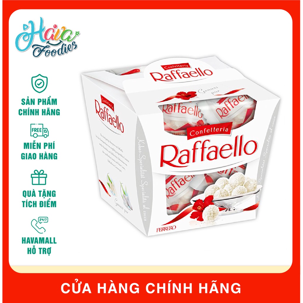 [DATE MỚI NHẤT] Bánh Socola Phủ Dừa Ferrero Confetteria Raffaello Hộp ...