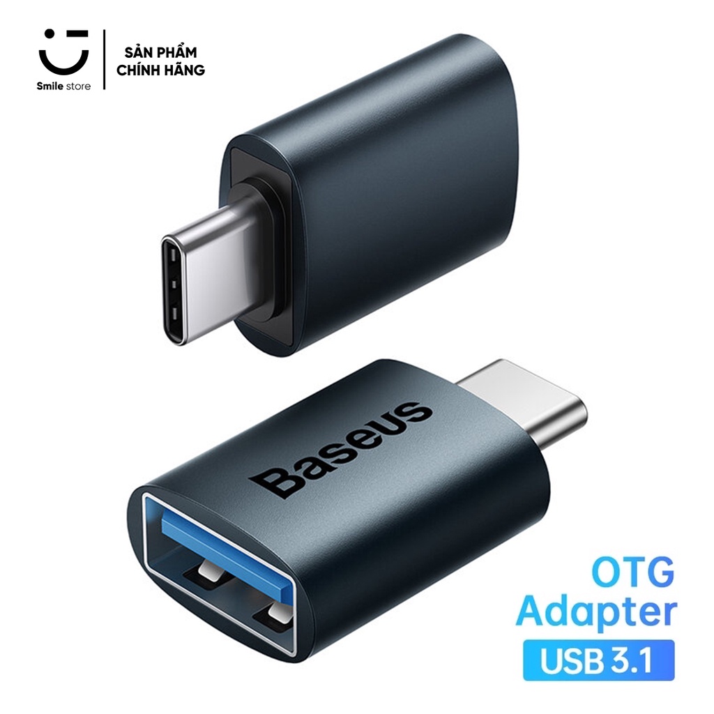 Đầu Chuyển OTG Type C To USB 3.1 Tốc Độ Cao Baseus Ingenuity Series ...