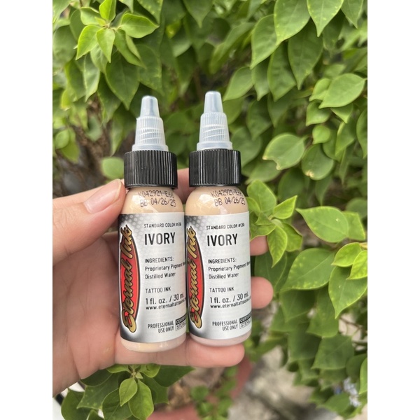 Mực xăm Eternal ink Ivory chính hãng | Shopee Việt Nam