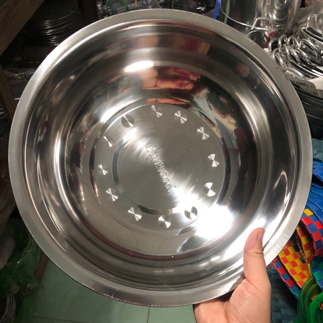 Thau Inox (loại lơn: 40cm-46cm-50cm-56cm) | Shopee Việt Nam