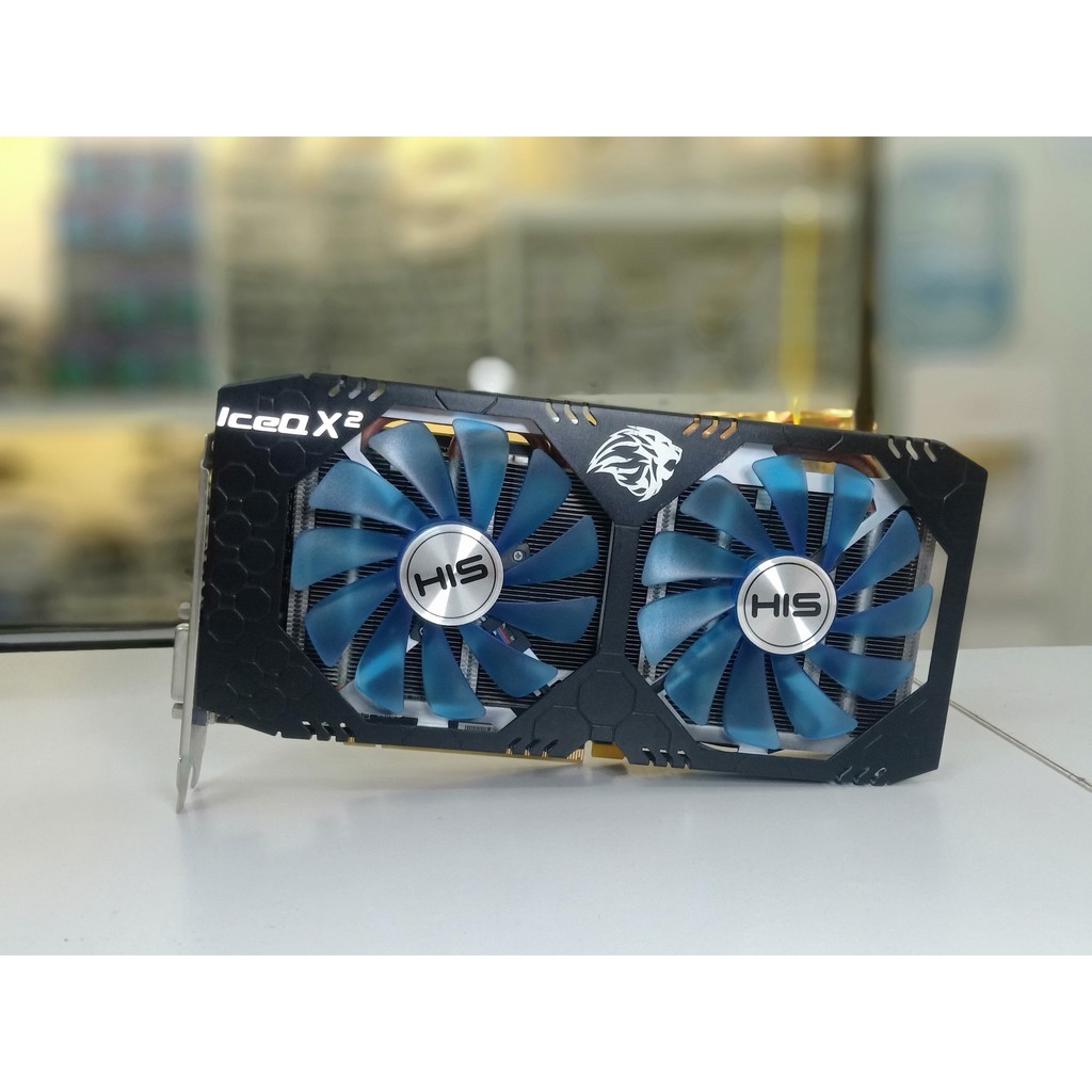 Card Màn Hình VGA His RX580 8G DDR5 | Shopee Việt Nam